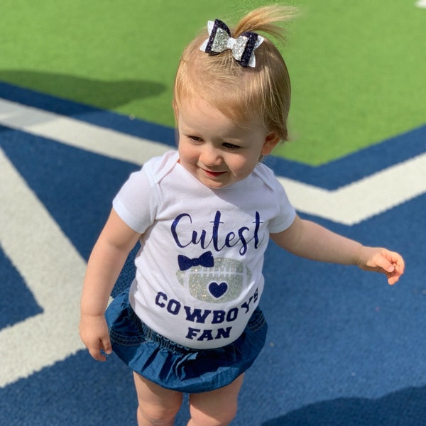Cutest Football Fan Onesie® - Baby Girl Football Outfit - Tutus and ...