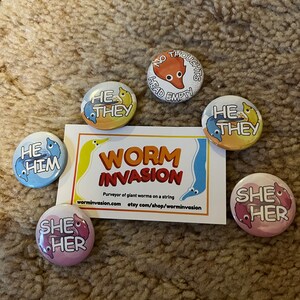 1 Worm on a String Arson Pin - Etsy