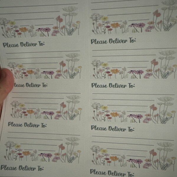 Bird 5 PDT Please Deliver to Labels - Etsy