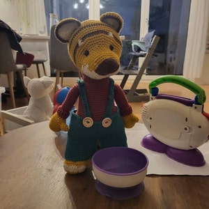 Crochet Pattern Tiger Louis Amigurumi PDF - Etsy