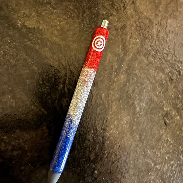 Marvel Inspired Inkjoy Gel Pens / Loki / Captain America / Iron Man ...