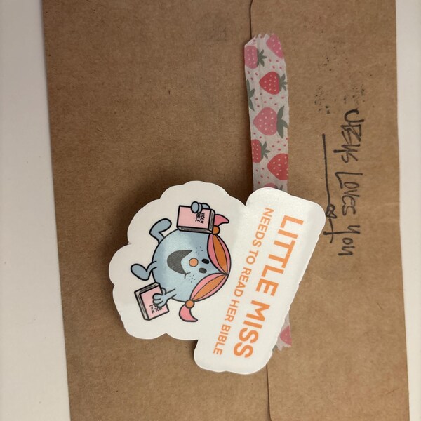 Little Miss Child of God Sticker, Little Miss Sticker, Jesus Sticker ...