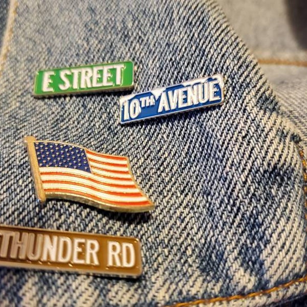 Thunder Road Bruce Springsteen Enamel Pin - Etsy