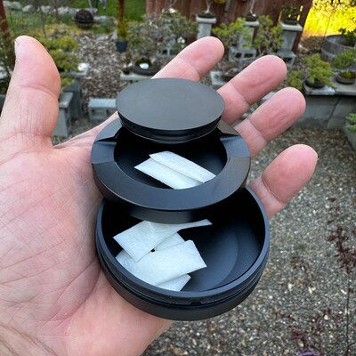 AMATEURS: Metal Snus Can, Metal Container for Zyn, Velo, Rogue, or Lucy ...