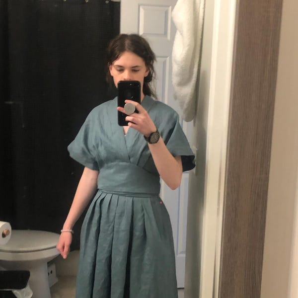 Ines Dress Just Patterns PDF Sewing Pattern Size 34-60 - Etsy