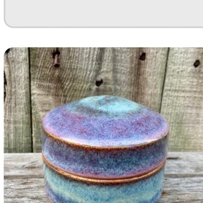 Stoneware Pottery Thrown and Foot Trimmed on Potters Wheel Glazed 3 ...