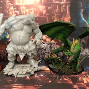 Diplodocus Rescale Miniatures Tabletop Miniature Hand-painted by the ...