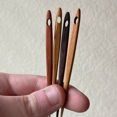 Oaken Nalbinding Medieval Needles, Craft Weaving and Looming Tools ...