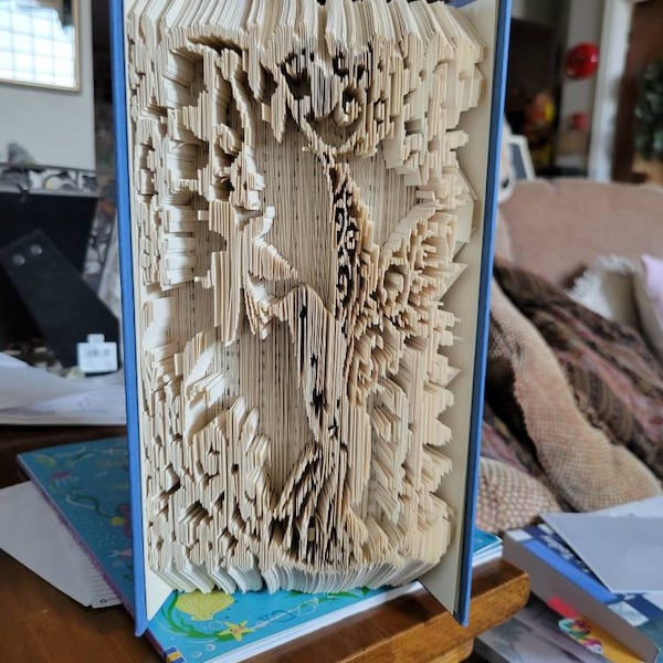 Twisted Tree Double Fold Book Folding Pattern - Etsy