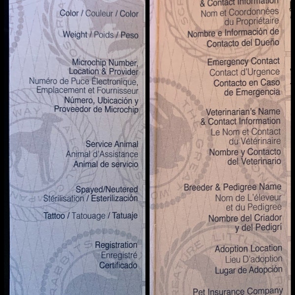 The Pet Pass 50 US State Stamp Stickers! - Etsy