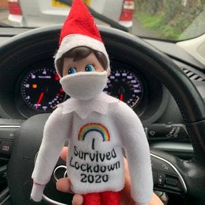 Christmas Elf Doll Jumpers. Lockdown 2020, Funny Jumpers, Quirky ...