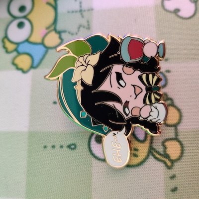 Genshin Fanmade Venti Enamel Pin - Etsy