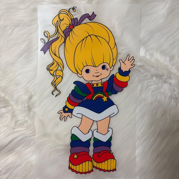 Vector Rainbow Brite and Starlite SVG Png Dxf Eps , 80s Vintage Design ...