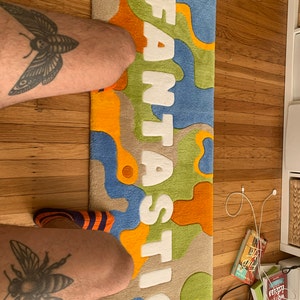 Sky Tufted Rug / 100% Handmade Soft & Fluffy / Custom Tuft Rug - Etsy