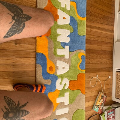 Custom Hand Tufted Rug / Funny Rug Soft and Aesthetic - Etsy