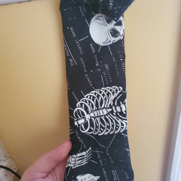 Skeleton Fabric, Bone Fabric, Glow in the Dark Realistic Bones From ...