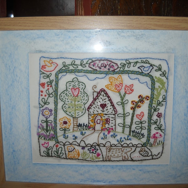 Barney Park Stitching Sampler - Etsy