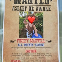 Wanted Poster - Wild West Theme - Personalized Printable Birthday ...