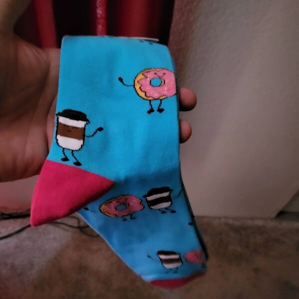 POLICE OFFICER DETECTIVE Fun Dress Socks Novelty Crew Socks Crazy Funky ...