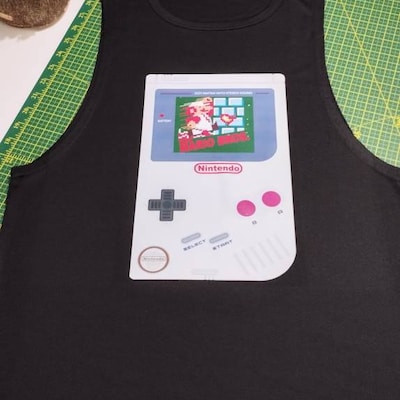 Game Boy Front & Back Printable Artwork Includes Game Cartridge Retro ...