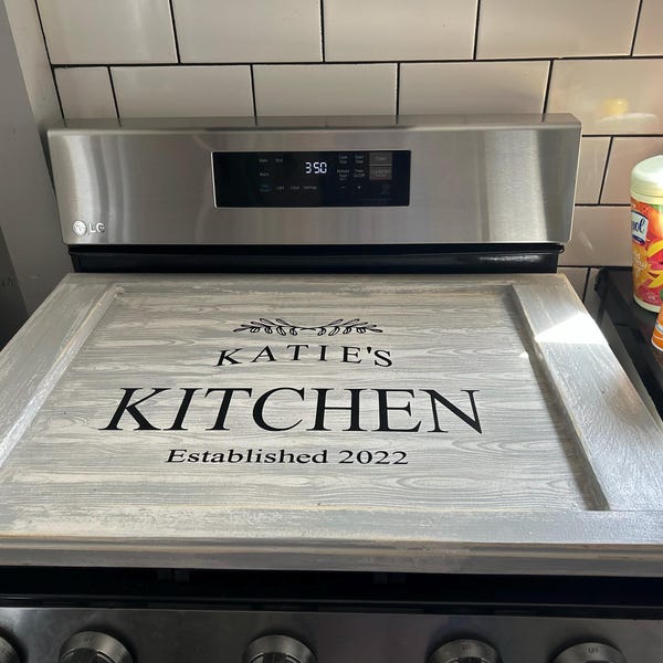 Tray or Tray W Legs, Custom Stove Cover, CUSTOM Sizes, Gas Stove Cover ...