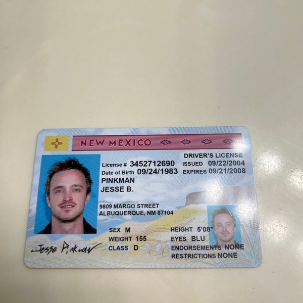 Superbad Mclovin' Driver's License fogell's Fake ID Prop Replica PVC ...