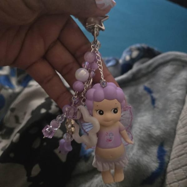 RANDOM Kawaii Fake/dupe Sonny Angel Keychain Charm ~ Great for Handbags ...