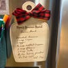 Recipe Magnet Handwritten Engraved Recipes, 5x7 Size - Etsy