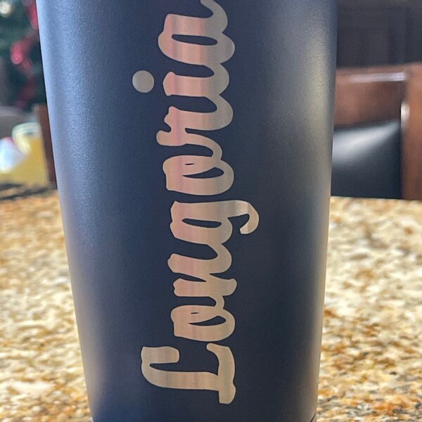 Club America Laser Engraved 20oz Tumbler: Stainless Steel Travel Mug - Etsy