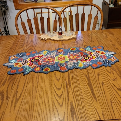 Handmade Bead Table Runner Beaded Runner 13x36inch - Etsy