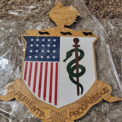 Custom Army AMEDD Crest - Etsy