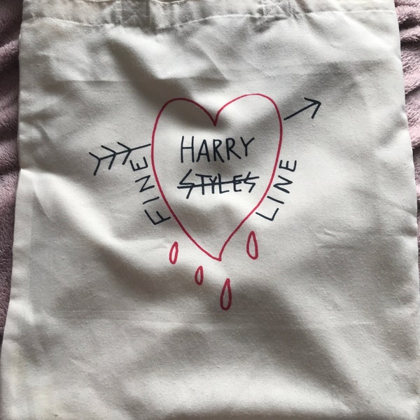 Harry Styles Fine Line Tote Bag, Harry Styles Tote Bag, Shopping Bag ...