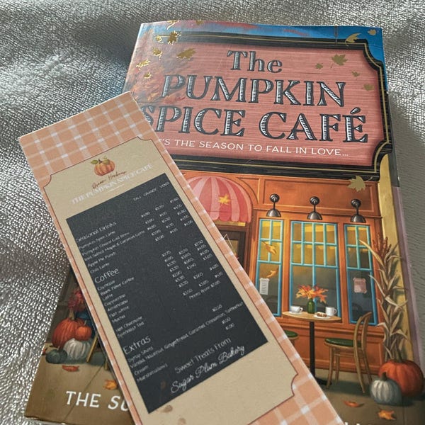 Fall Into Reading Bookmark|romance Reader| Gift|book Lover|autumn Read ...