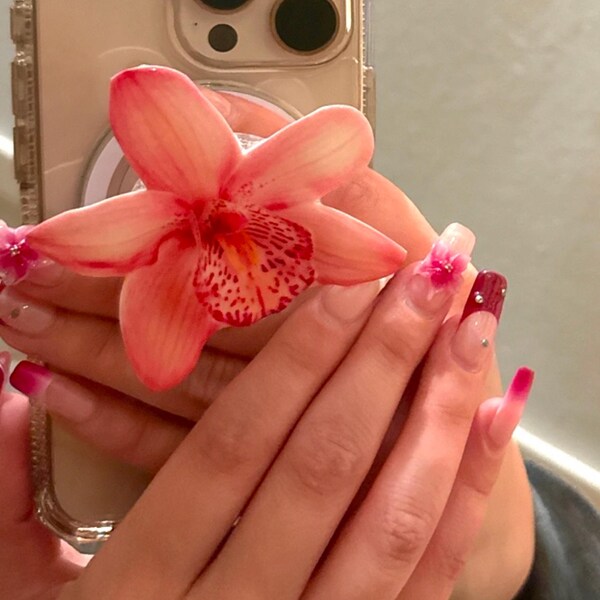 Multi Colored Magsafe Orchid Handmade - Etsy