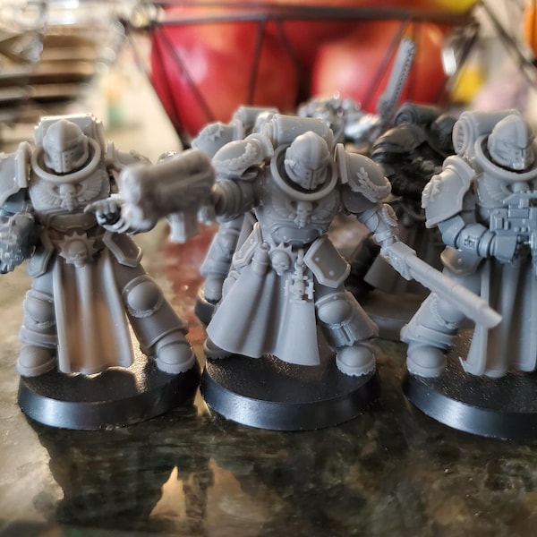 Urban Security Agents Action Poses Set of 9 35mm SW Legions Dnd ...