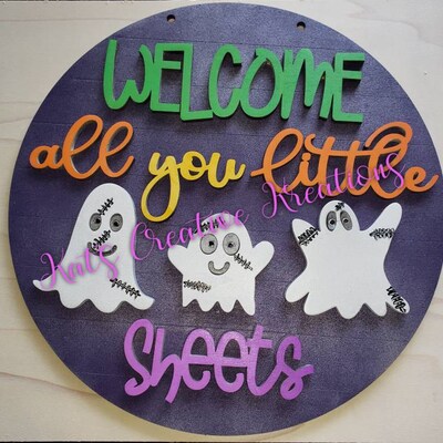 Welcome All You Little Sheets Sign Svg FILE, Glowforge Ready Svg, Laser ...