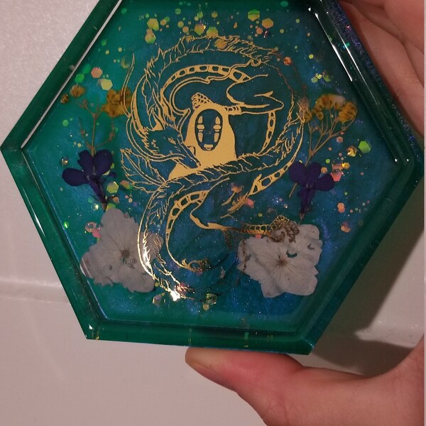 Studio Ghibli Theme Coaster, No Face Coaster, Totoro Coaster, Mononoke ...