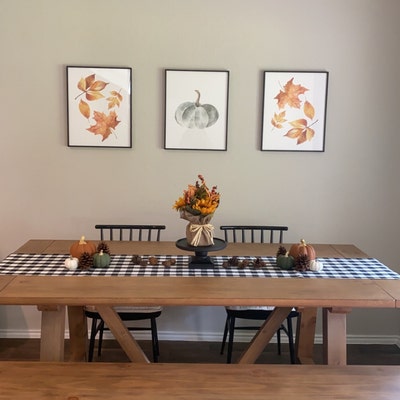 Watercolour Falling Leaves Fall Print, Fall Printable Art, Rustic Print ...