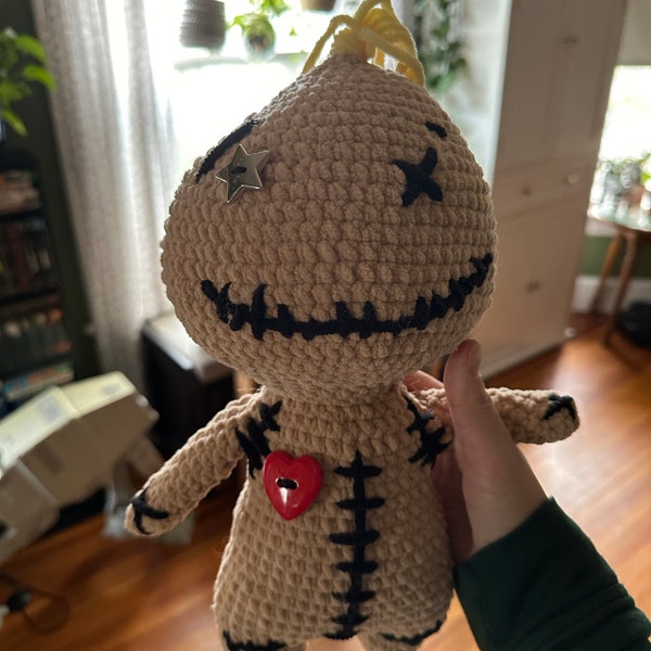 Voodoo Doll Crochet Pattern, Cute Voodoo Amigurumi Crochet Pattern ...