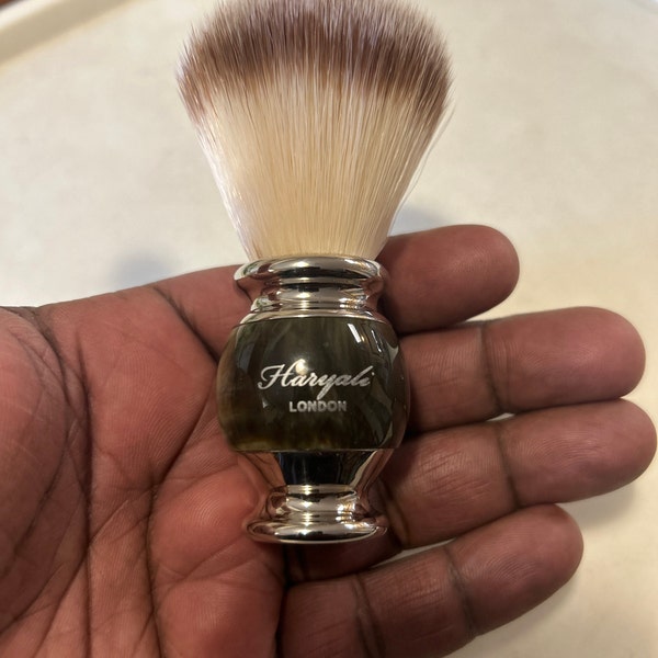 Luxury Wooden 3pc Mini Shaving Kit for Men Black Badger Shaving Brush ...