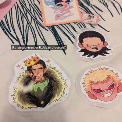 Straw Hat Crew Luffy Sticker - Etsy