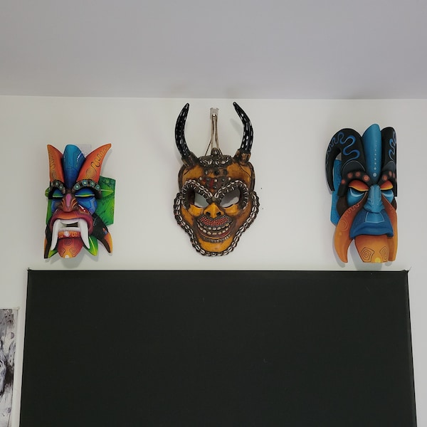 Authentic Boruca Mask, Costa Rica Indigenous Art, Tribal Mask ...