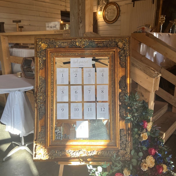 Printable Rustic BBQ Party Menu - Cookout Party Menu DIY Canva Template ...