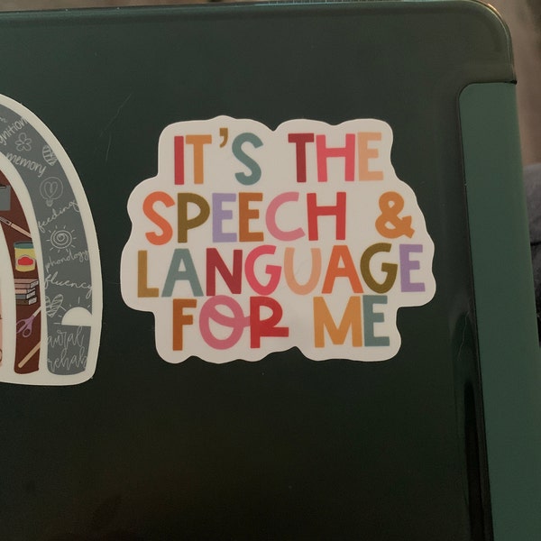Speech Pathologist Sticker SLP Sticker SLP Grad Gift Cf Slp Speech ...