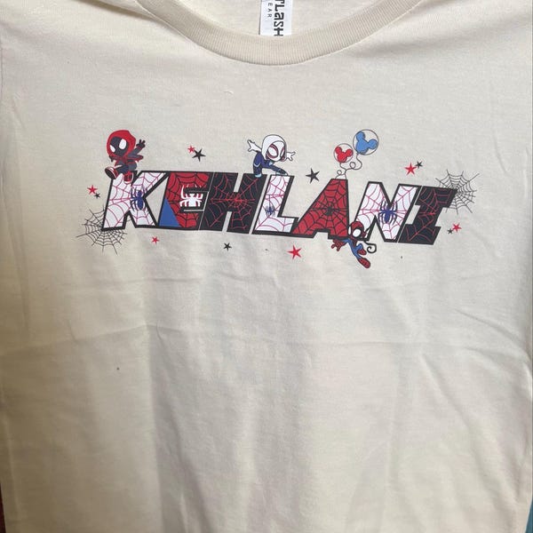 Spidey & His Amazing Friends Birthday Shirt, Marvel Custom Birthday ...
