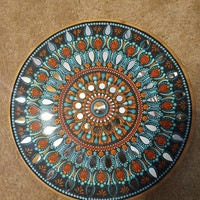 Blue Bayou, Pattern, Tutorial, Step by Step, Dotting Pattern, Dot Mandala Tutorial, Dotting ...