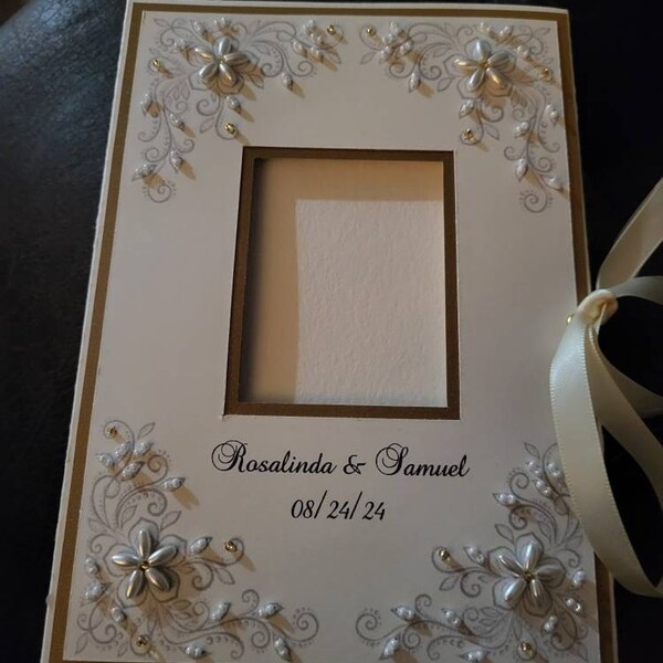 Baptism Photo Album, Personalized Photo Album, Baby Gift, Christening ...