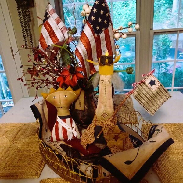 Primitive Patriotic Liberty - Etsy