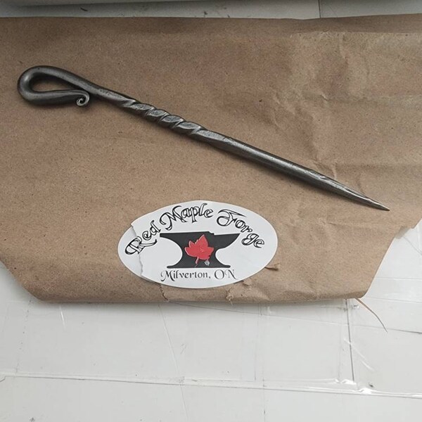 Leather Scribe, Marlin Stick, Forged Hair Pin, Candle Scribe ...