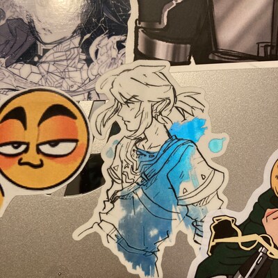 Botw Link Holographic Sticker Zelda Breath of the Wild - Etsy